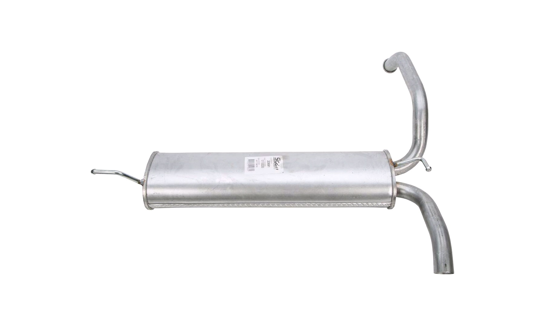 Udstødning til PEUGEOT 107 (PM_, PN_) 1.0 (68Hk)