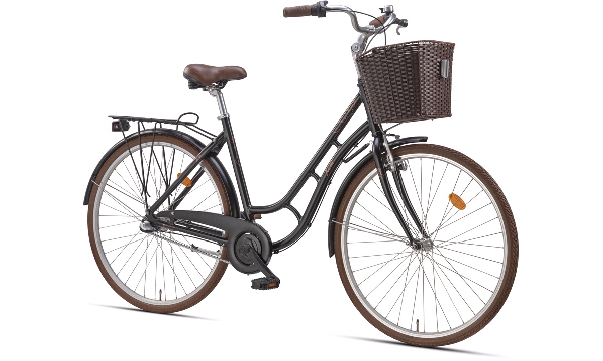 Damesykkel 28" Retro Rosa 3gir Svart 51 - Damesykler - thansen.no