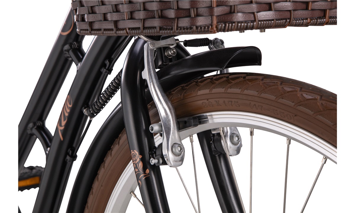 Damesykkel 28" Retro Rosa 3gir Svart 51 - Damesykler - thansen.no