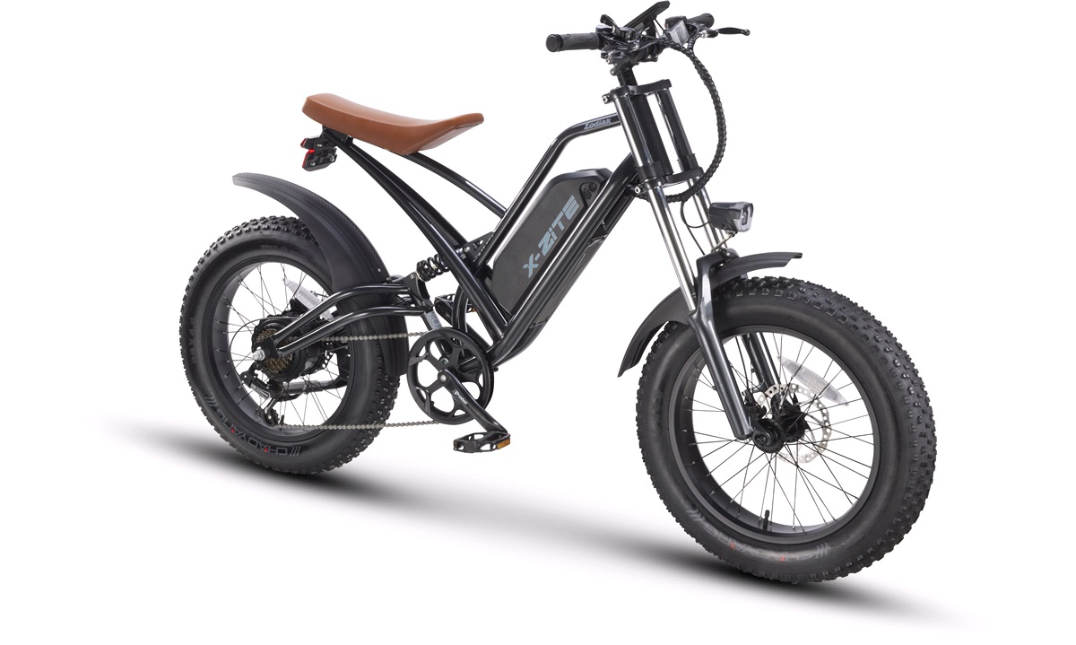 El-cykel Fatbike Zodiak 20" 7-sp svart - Elcykel - thansen.se