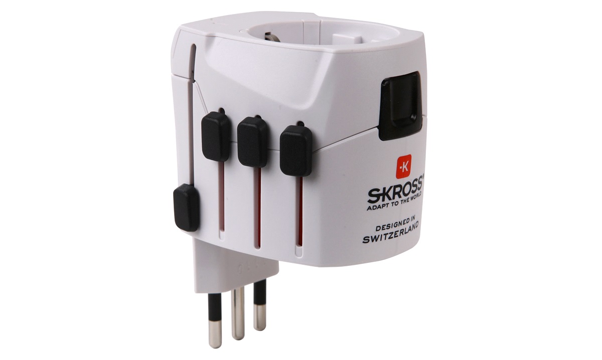 Reiseadapter SKROSS World Adapter PRO - Reiseadapter - thansen.no