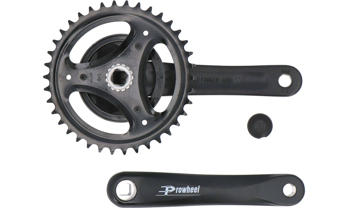 Prowheel Garniture 38T 170mm - Kranksæt, garniture og frontklinger ...