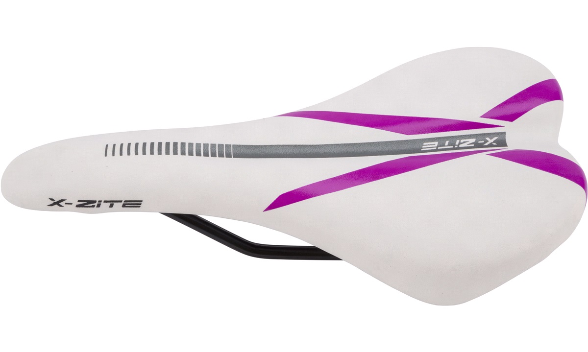 Sadel MTB 26" Hvid / Pink - Sadler til børnecykler fra 12" - 26 ...