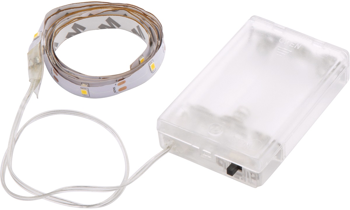 LED Strip 30 LED Multi på batteri - Sjov og spas - thansen.dk