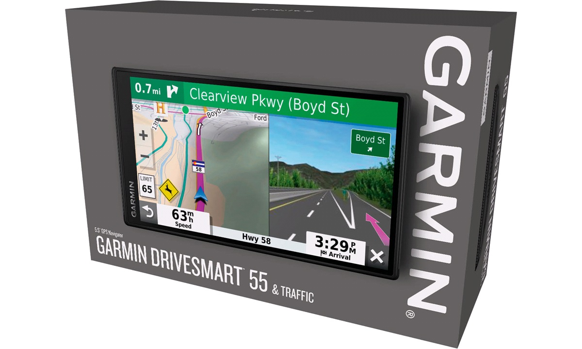 Navigation Garmin DriveSmart 55 MT-S Europe - Konsol og DIN navigation ...