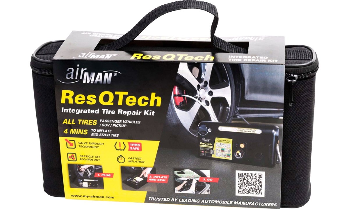 AIRMAN ResQ Tech Dekk rep.kit/kompressor - Kompressor og trykkluft ...