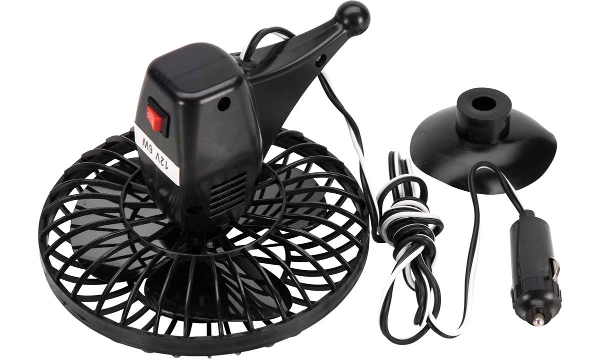 12V vifte med sugekopp - Innvendig komfort - thansen.no