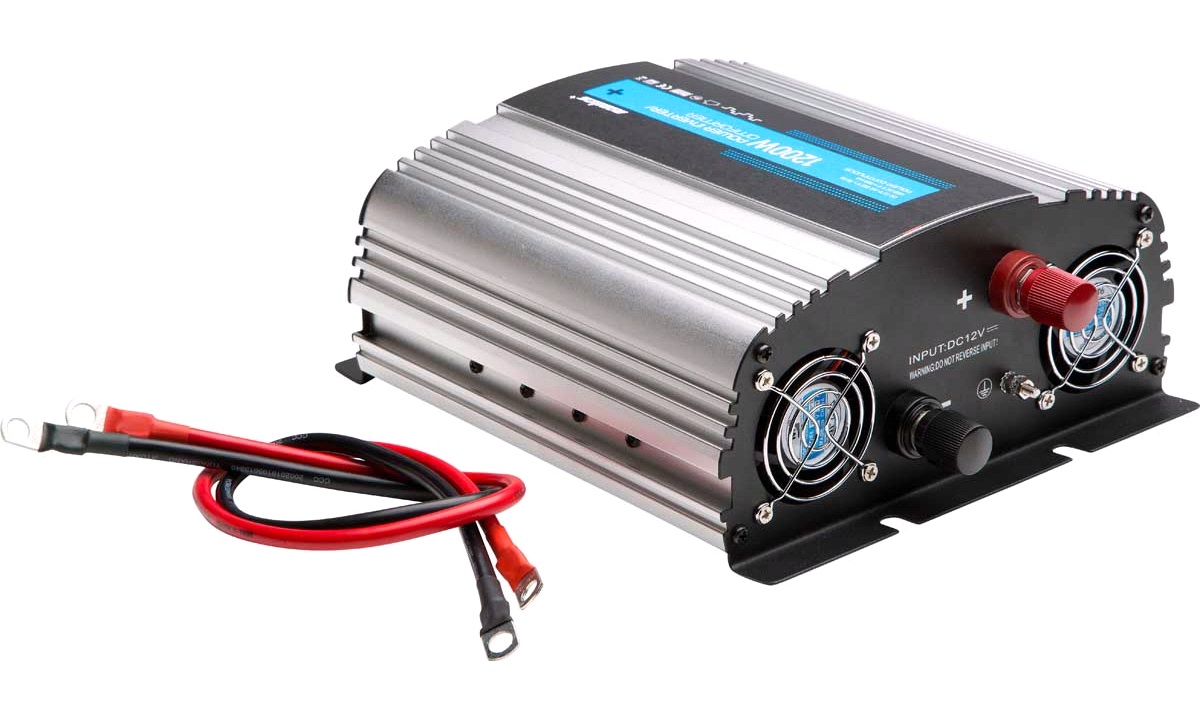 Omformer 12-230V 1200W MOBILINE PI-1200 - Ladere & omformere - thansen.no