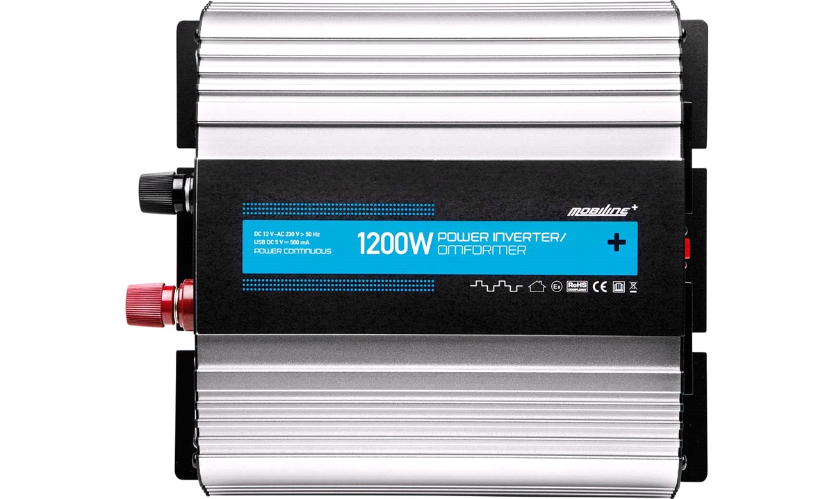 Omformer 12-230V 1200W MOBILINE PI-1200 - Ladere & omformere - thansen.no