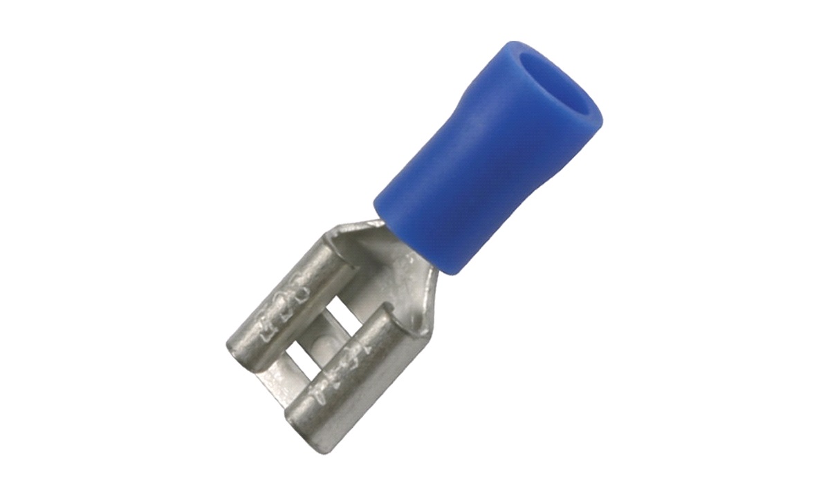 Kabelsko 20 stk. fladstik hun blå - Kabelsko - thansen.dk