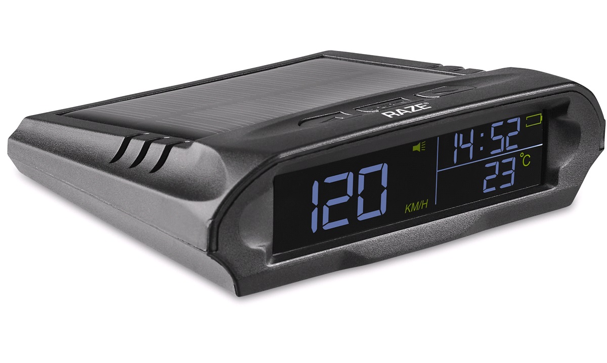 GPS digital speedometer solar RAZE G20 - Smart displays / OBD2 gauges ...