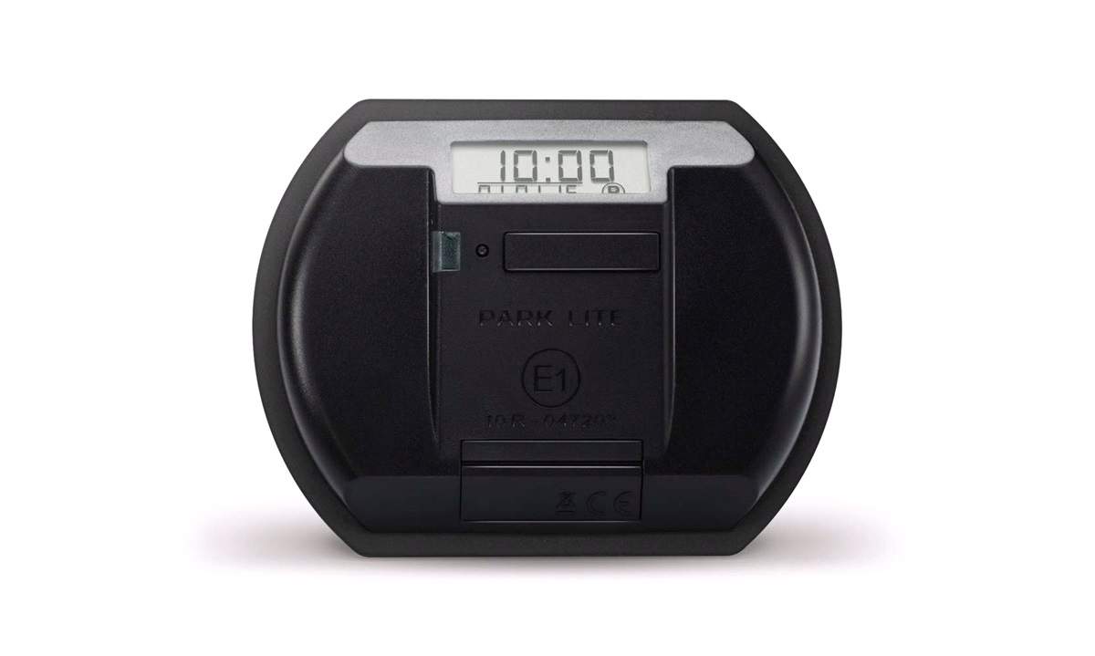 Elektronisk P-skive PARK LITE sort - Elektronisk P-skive - thansen.no