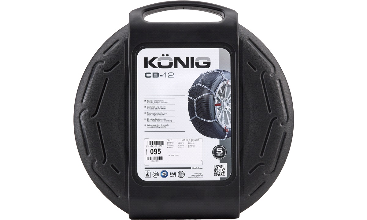 Kjetting KÖNIG CB-12 095 TÜV/V5117 - 205/60-16 - thansen.no