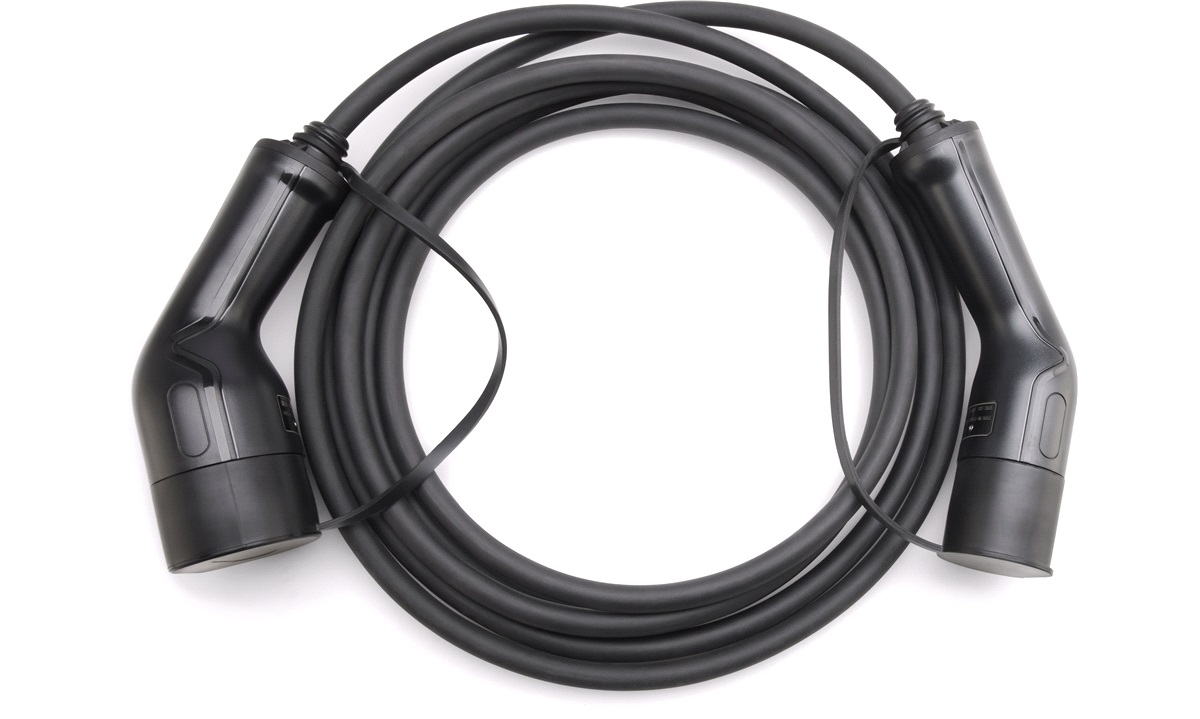 Ladekabel Type 2 32A 3 faser 5 M RAZE - EV Ladekabel til bil - thansen.dk