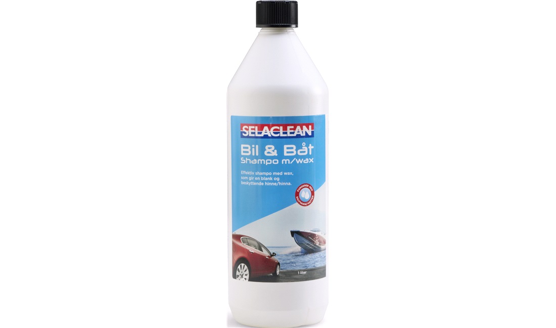 Selaclean Bil Og B tshampo M wax 1 L Autoshampoo Med Voks Thansen dk