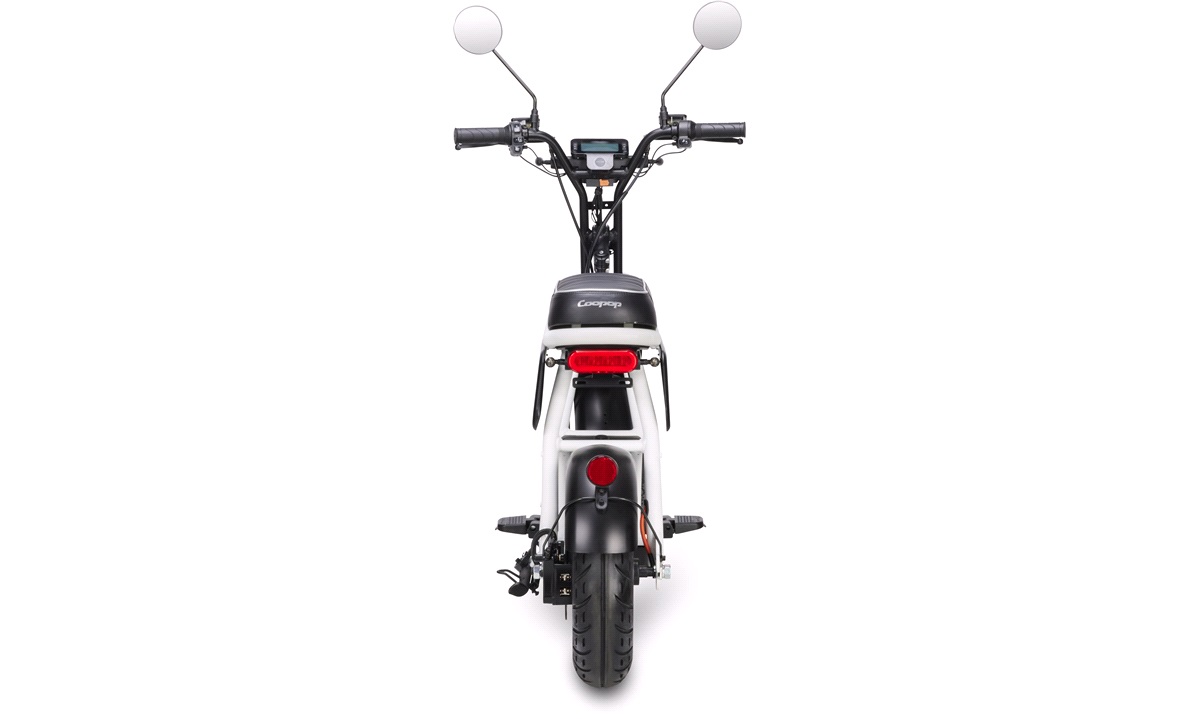 VGA CooPop Cox 45 Km t 48V 26Ah Hvit Scootere Thansen no