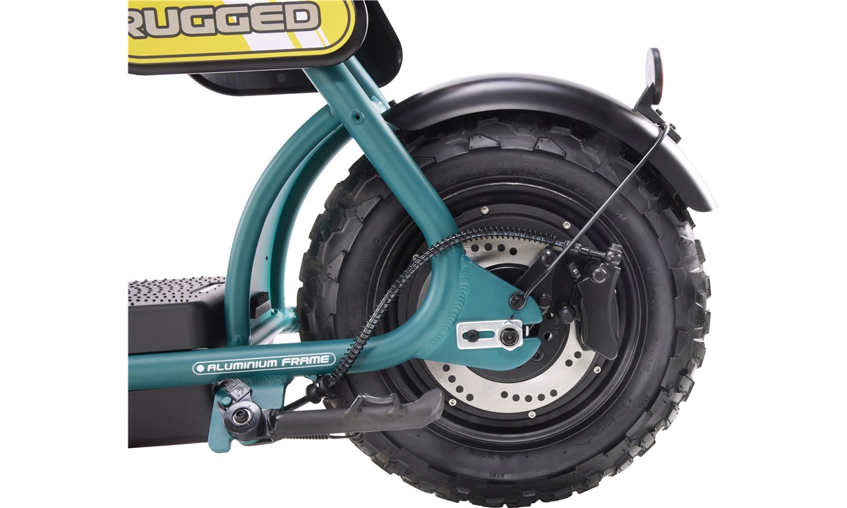 VGA CooPop Rugged 30 km/t 48V-26Ah 1200W grøn - VGA Coopop el-knallert ...