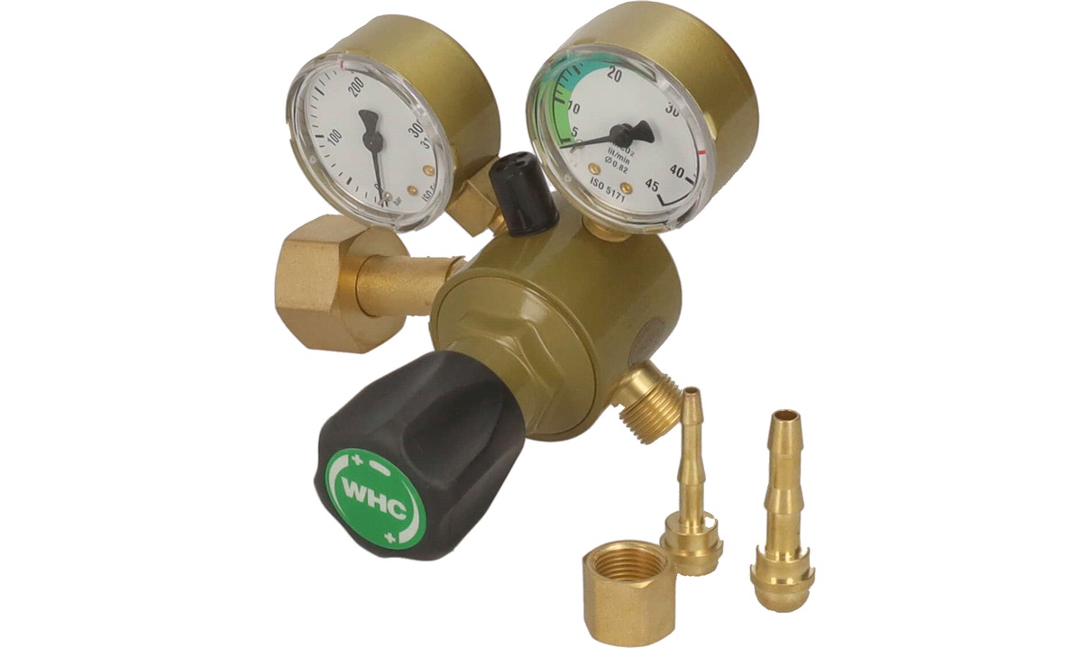 MANOMETER BLANDGAS/ARGON MED 2 URE - Universal / Universal - thansen.dk