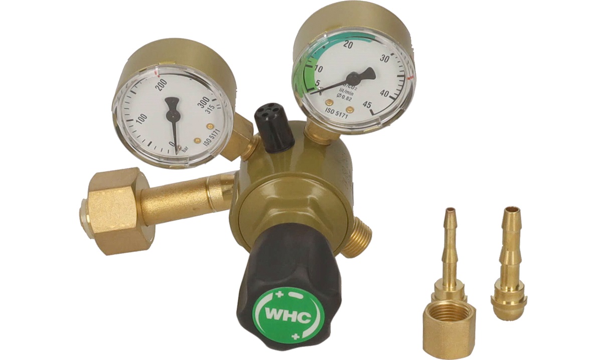 MANOMETER BLANDGAS/ARGON MED 2 URE - Universal / Universal - thansen.dk