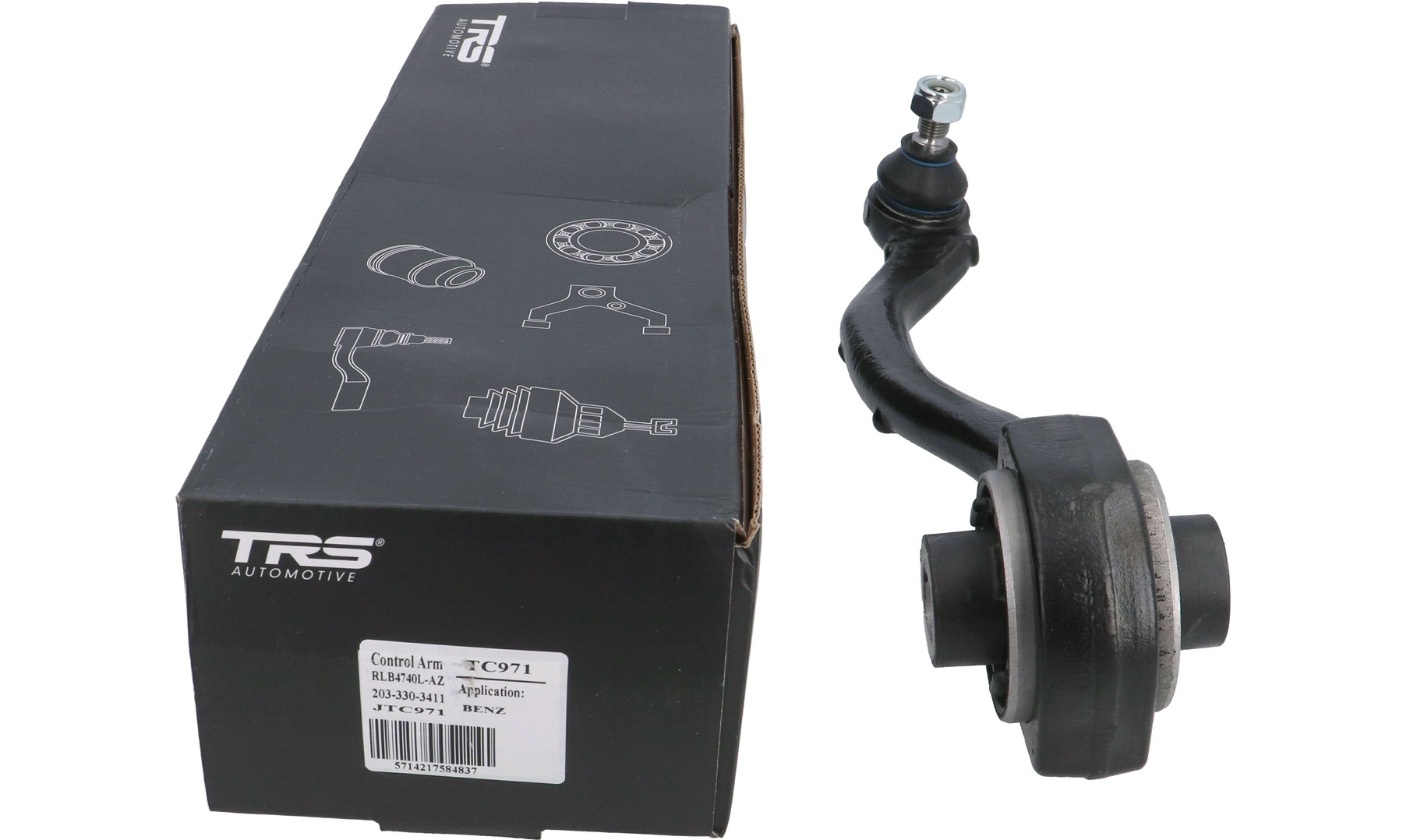 Hjuloppheng til MERCEDES-BENZ C-KLASSE (W203) C 180 Kompressor (203.046 ...