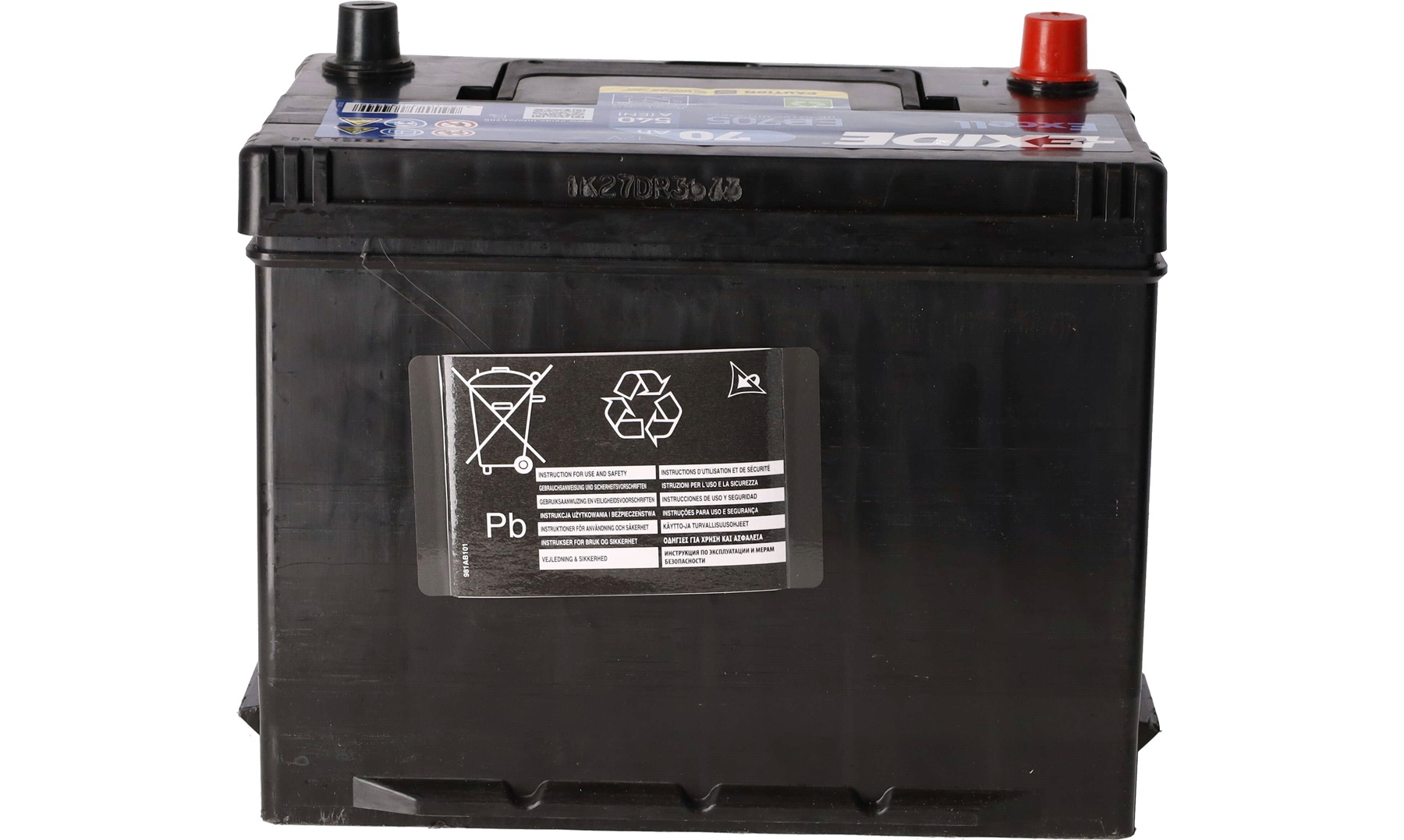 Batterier - TOYOTA HIACE IV kasse (__H1_, __H2_) 2.5 D-4D 4WD (KLH28 ...