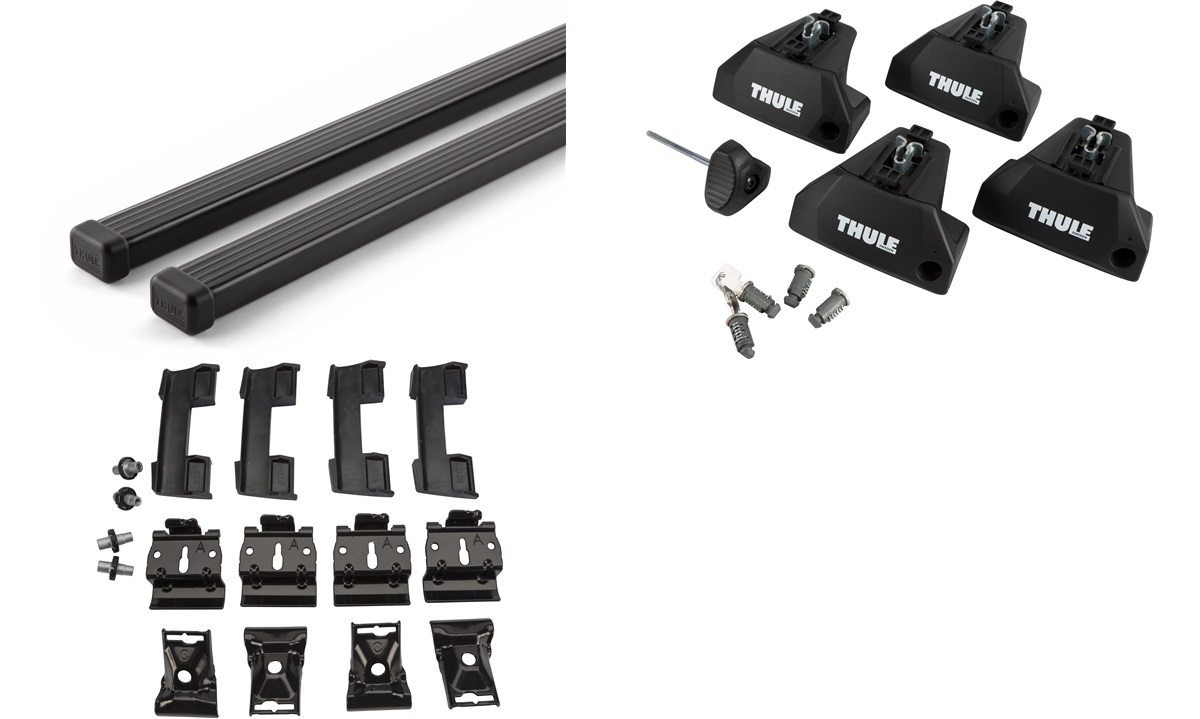 Takstativ, Thule SquareBar EVO Sort - Takstativ - thansen.no